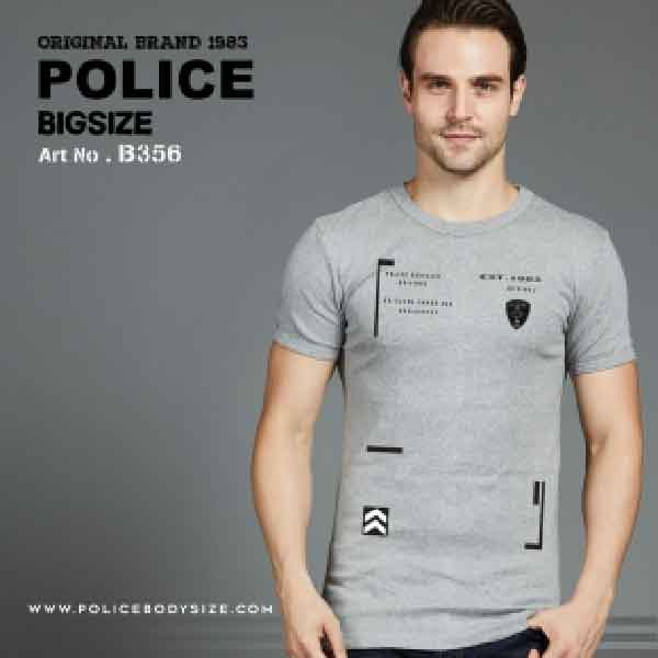 เสื้อยืด Police Bigsize ทรง Slimfit (F544,B356,X094) | Shopee Thailand