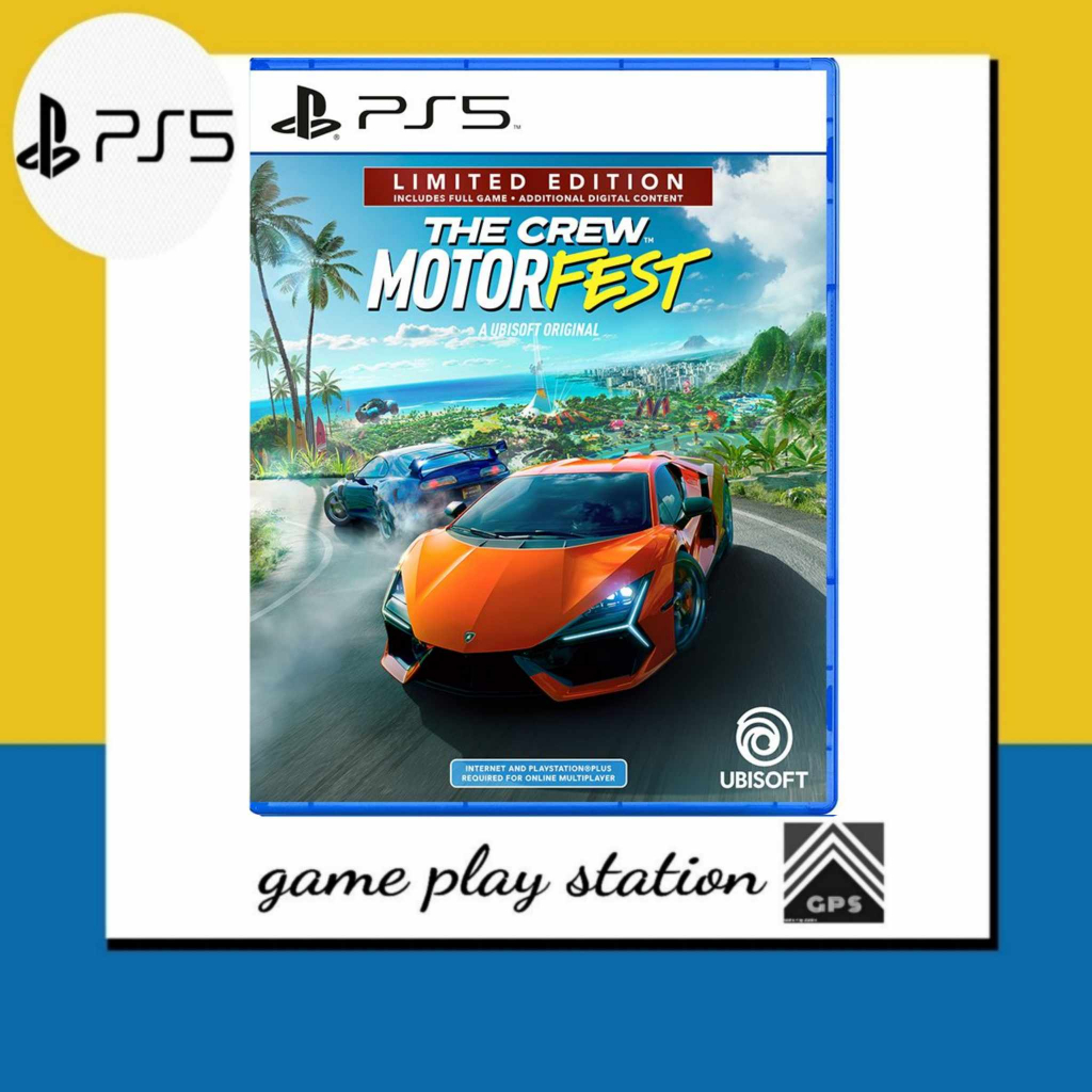 ps5 the crew motorfest limited edition ( english ) | Shopee Thailand