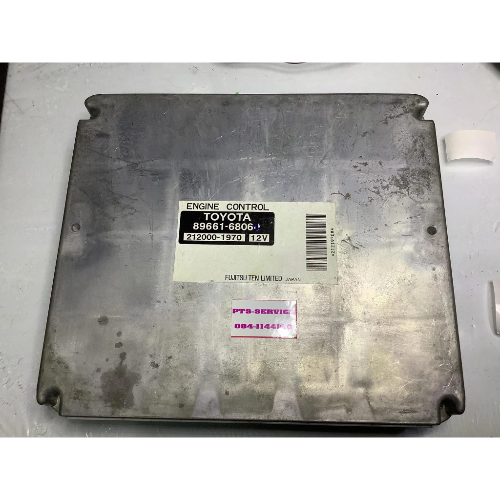 กล่องควบคุมเครื่องยนต์ (กล่อง ECU ) โตโยต้า wish ลงไฟล์เบอร์ 89001 ...