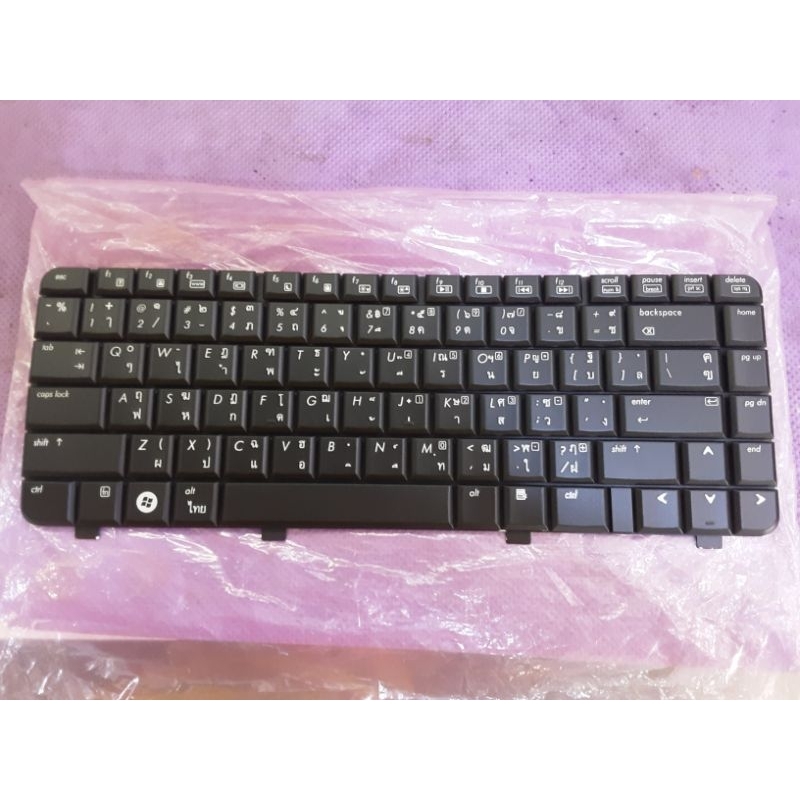 คีย์บอร์ดNotebook HP compaq AQ CQ DV3-2000(ภาษาไทย/อังกฤษ)สีดำ | Shopee ...