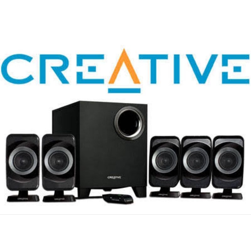 creative speaker 5.1 ลำโพงคอม | Shopee Thailand