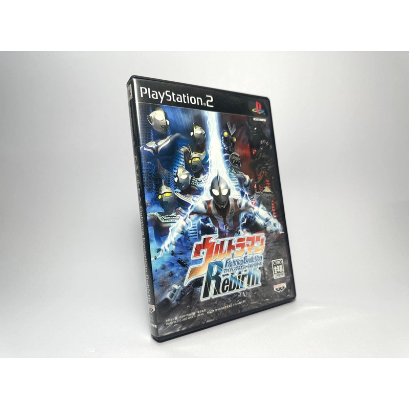 แผ่นแท้ Play Station 2(japan)(ps2) Ultraman Fighting Evolution Rebirth ...
