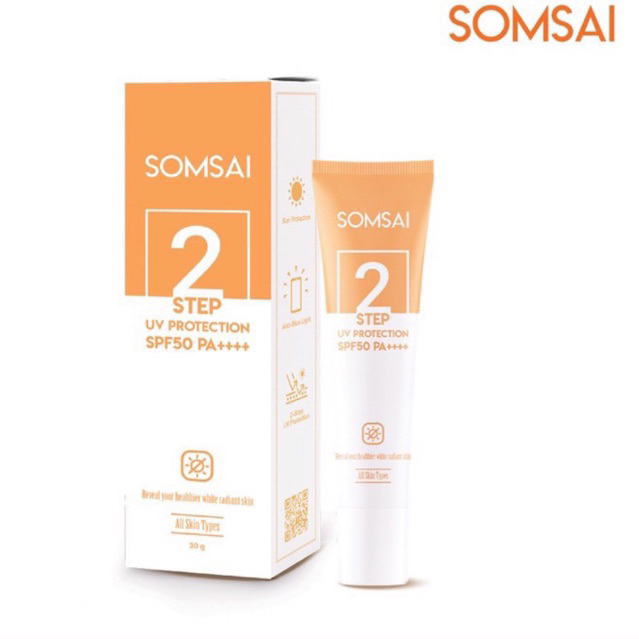 ครีมกันแดดส้มใส SOMSAI เเพคเกจใหม่ | Shopee Thailand