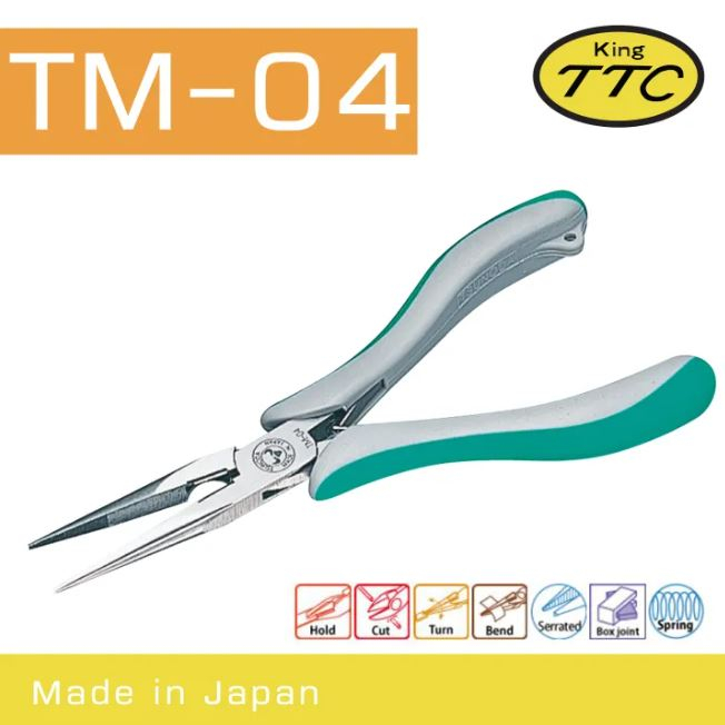 King TTC คีมปากแหลม TM04 Made in Japan | Shopee Thailand