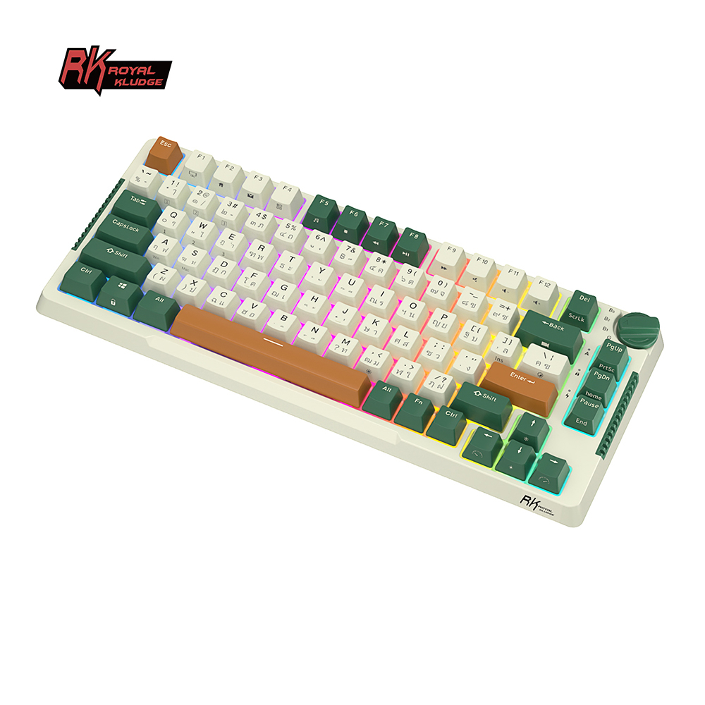 [โค้ดคุ้มลด 20%] RK H81 [รุ่นใหม่] RKH81 Royal Kludge RGB Hotswap คีย์ ...