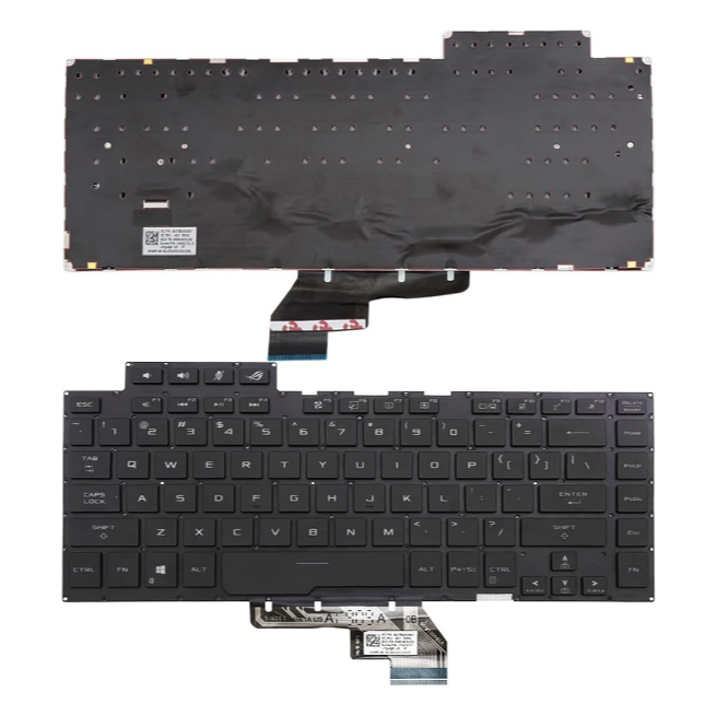 ASUS ROG Zephyrus GU502 GU502G GU502GU GU502GV Black Backlight keyboard ...