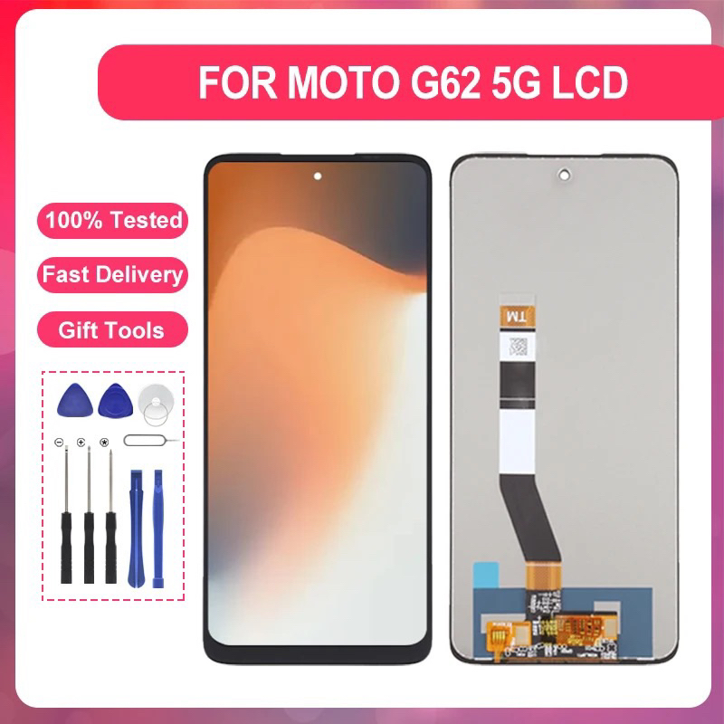 หน้าจอ สำหรับ Motorola Moto G62 5G จอแสดงผล LCD + หน้าจอสัมผัส Sensor ...