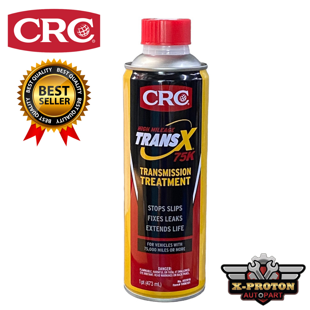 หัวเชื้อน้ำมันเกียร์ออโต้ CRC Trans-X High Mileage Transmission ...