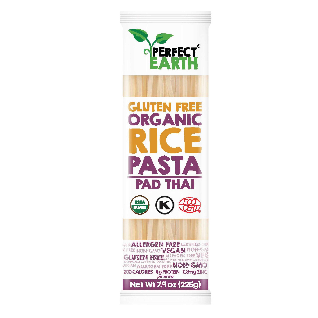 Organic Gluten Free Rice Pasta-Padthai 225 g - PERFECT EARTH | Shopee ...