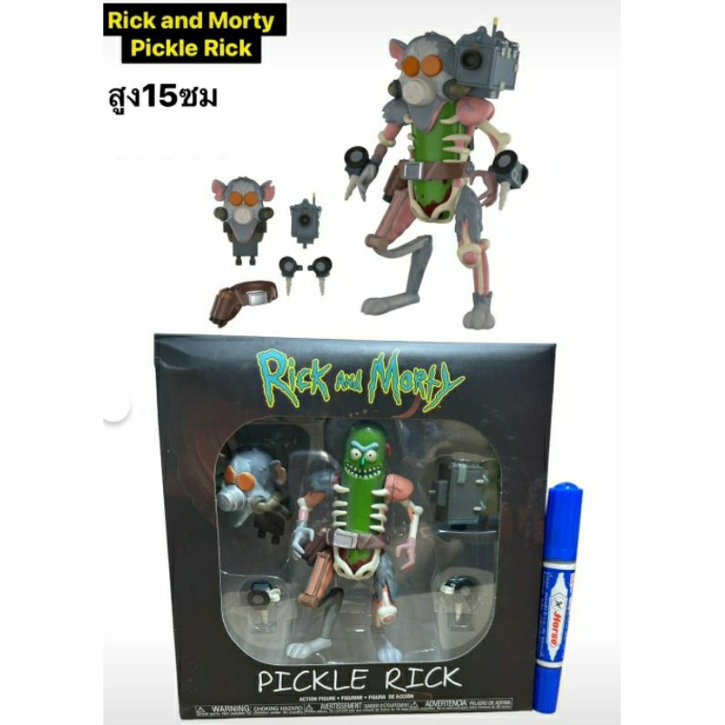 โมเดลตั้งโชว์ โมเดล Rick & Morty Picker Rick ขนาดสูง 15 ซม. วัสดุ PVC ...