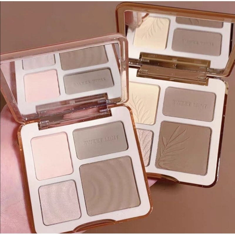 พาเลตต์ คอนทัวร์ เฉดดิ้ง CALLCALL LING Contour 4 เฉดสี สร้างมิติให้ใบ ...