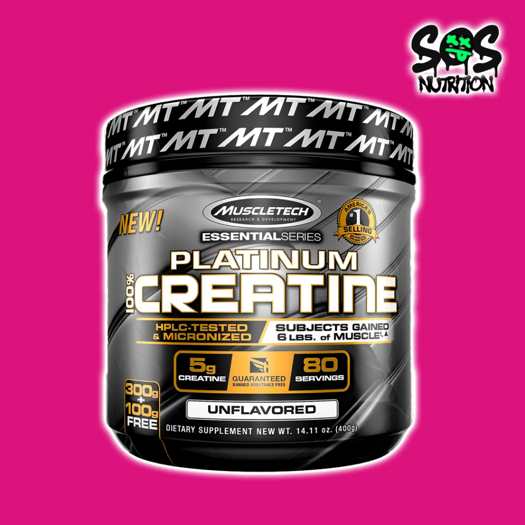 MUSCLETECH CREATINE POWDER 400g | Shopee Thailand