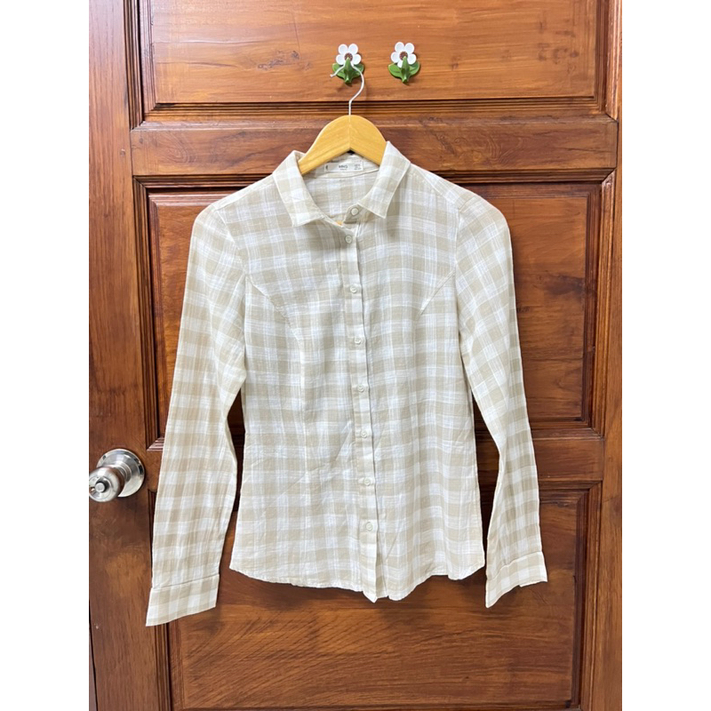 เสื้อเชิ้ต MNG มือสองZ217 | Shopee Thailand