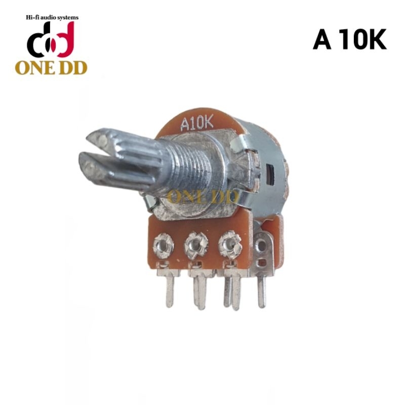 วอลลุ่ม 2 ชั้น 6ขา ตัวต้านทานปรับค่าได้ 6P 15KQ B 100K / 50K / 20K ...