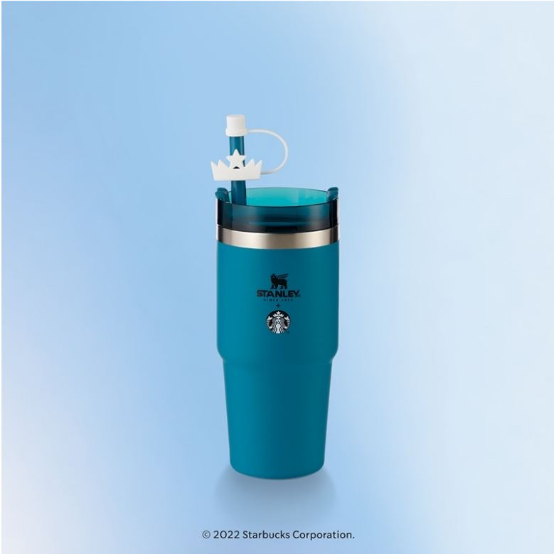 Starbucks blue ocean stanley stainless steel 16oz | Shopee Thailand