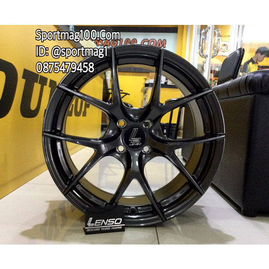 ล้อแม็กซ์ Lenso JAD Jager DYNA สีไฮเปอร์ดาร์ค 7.5-17นิ้ว 4รู100 ET35 [16692] | Shopee Thailand