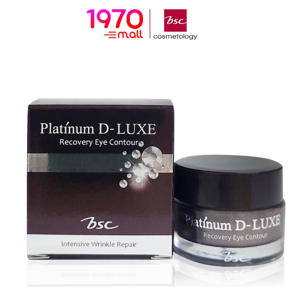 BSC PLATINUM D-LUXE RECOVERY EYE CONTOUR 4g. ครีมทารอบดวงตา ช่วยลดเลือน ...