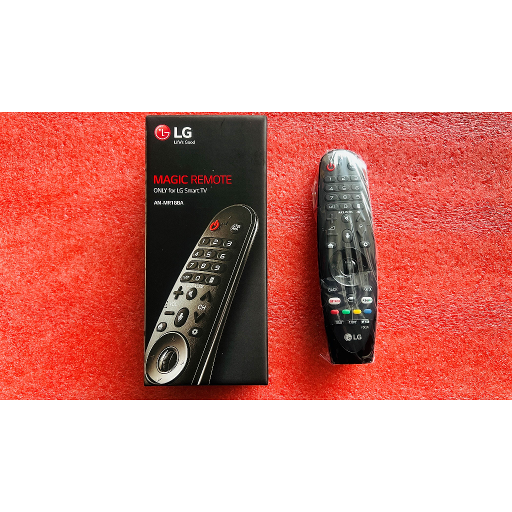 ใหม่ แท้ บริษัท รีโมททีวี LG เมจิก มีคำสั่งเสียง รุ่น-AN-MR18BA พาร์ท ...