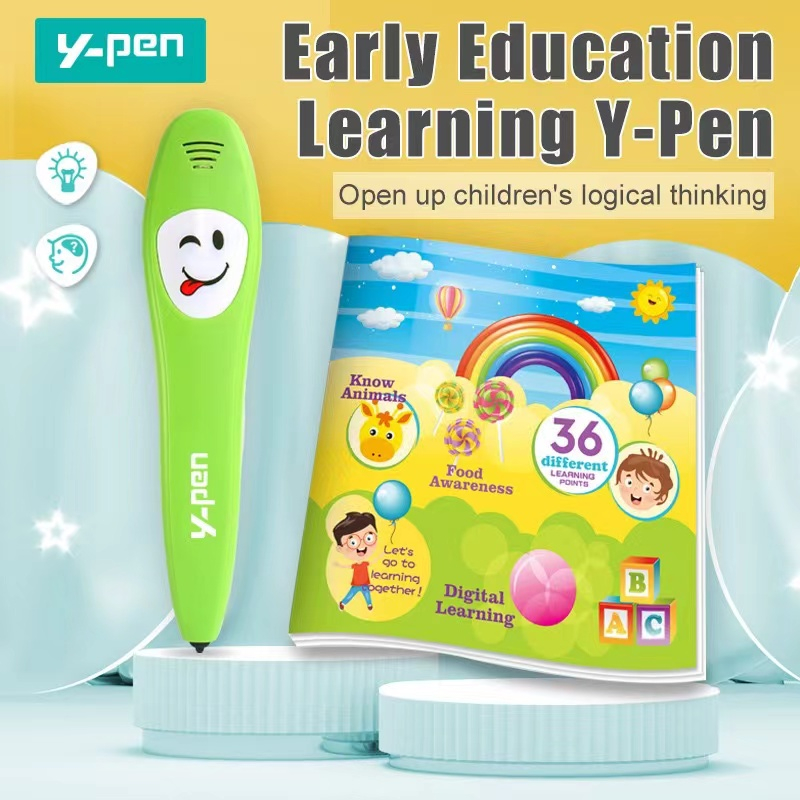 Hi-Pen ปากกาพูดได้อัจฉริยะเสริมพัฒนาการ เรียนรู้ภาษาอังกฤษ พร้อมการ์ด ...