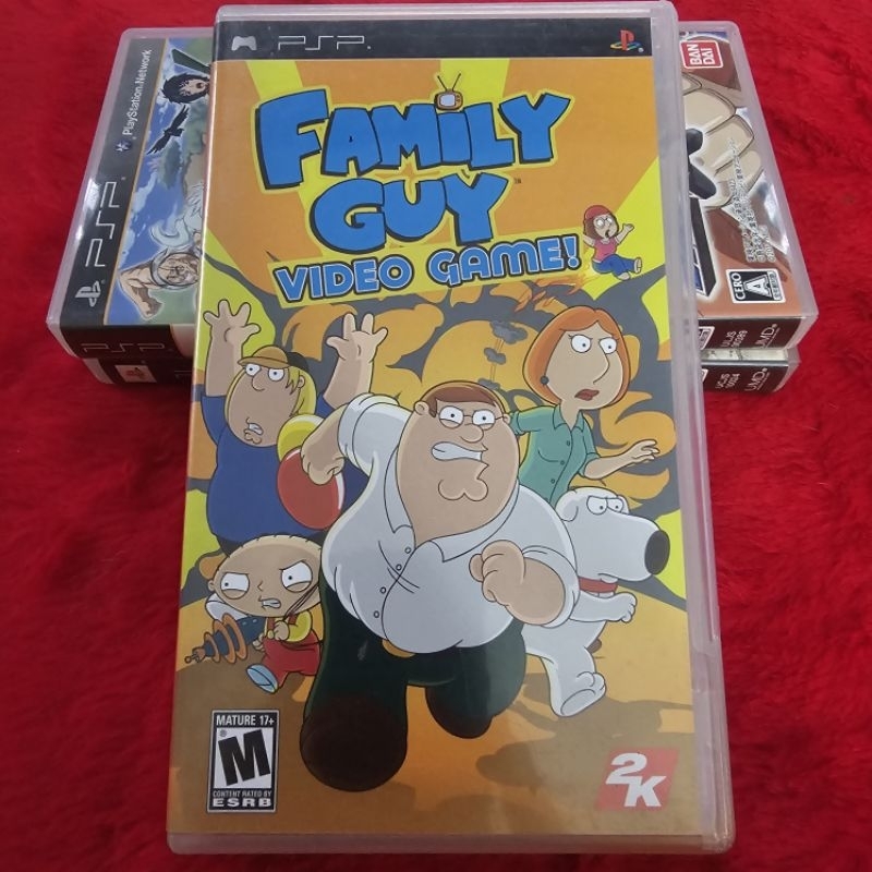 แผ่นแท้ PSP Family Guy Video Game (ENG Zone1)(ULUS 10185) | Shopee Thailand