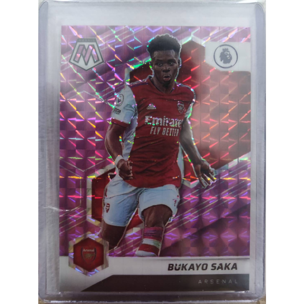 การ์ดนักฟุตบอล 2021-22 Panini Mosaic Premier Soccer Bukayo Saka 24/49 | Shopee Thailand