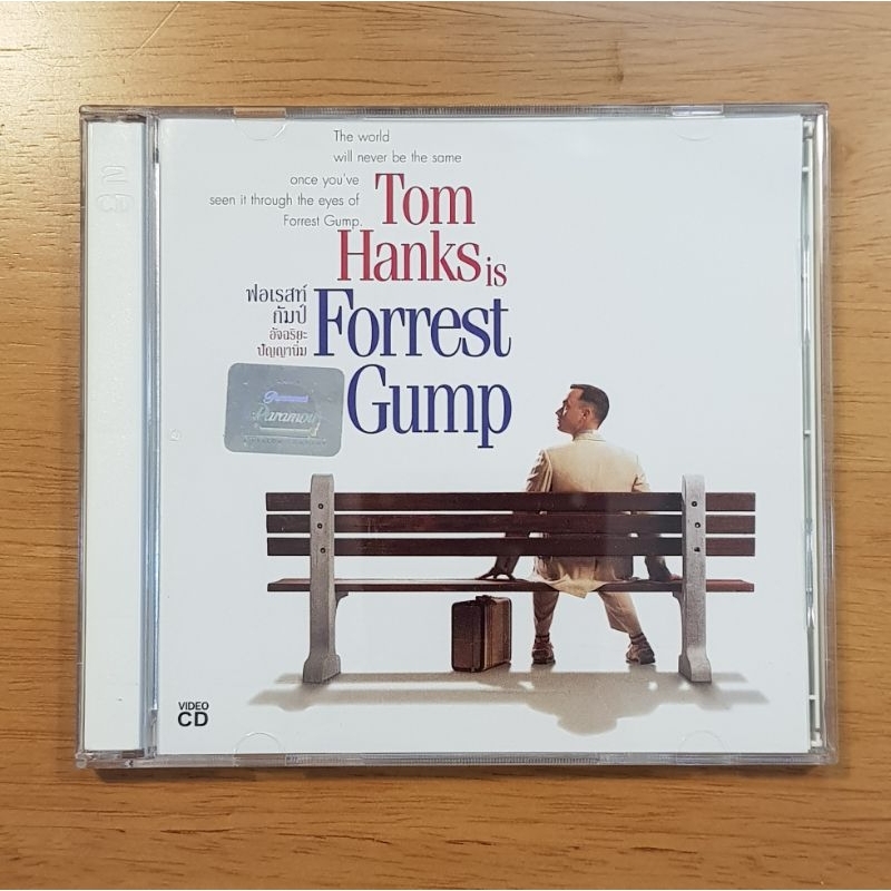 VCD Forrest Gump อัจฉริยะปัญญานิ่ม ของแท้ สภาพเยี่ยม มือสอง ซับไทย ...