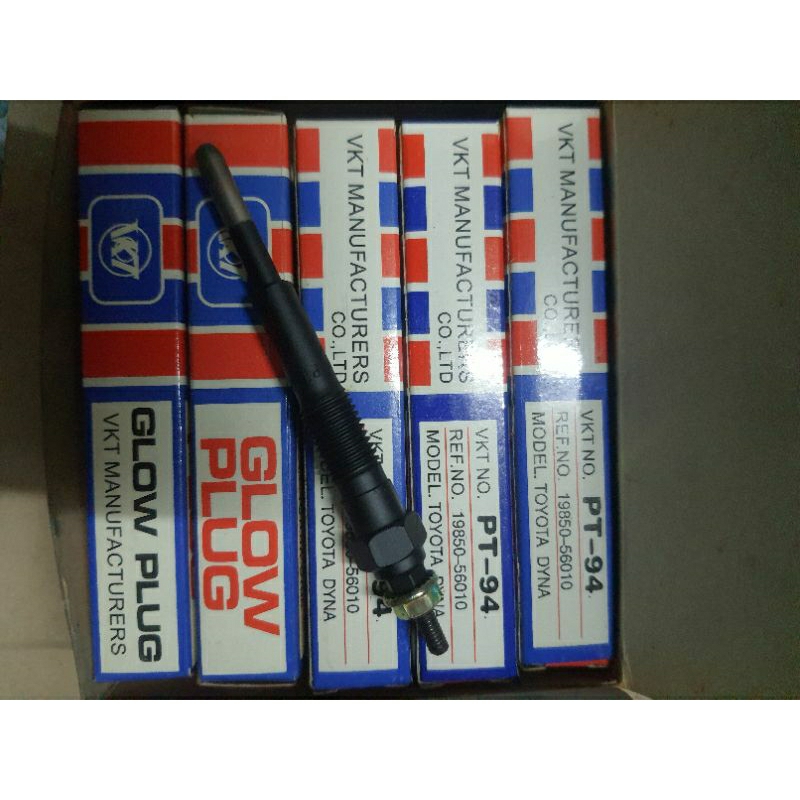 หัวเผา PT-94สำหรับ TOYOTA ยี่ห้อ VKT เบอร์ PT-94 สำหรับ TOYOTA DYNA ...