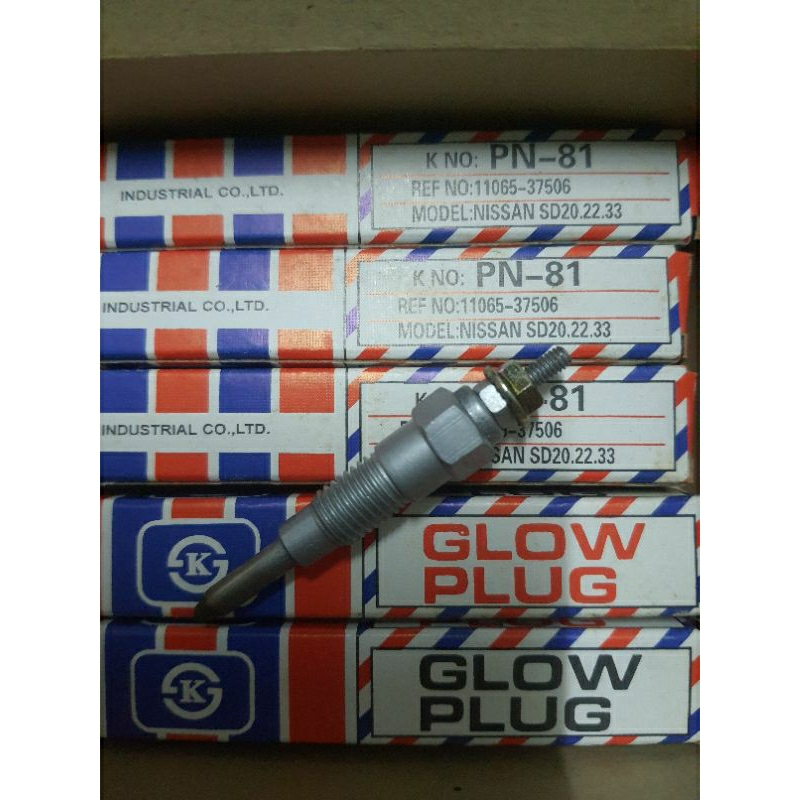หัวเผา PN-81สำหรับ NISSAN ยี่ห้อ K เบอร์ PN-81 สำหรับ NISSAN SD20-22-33 เกรดรอง | Shopee Thailand