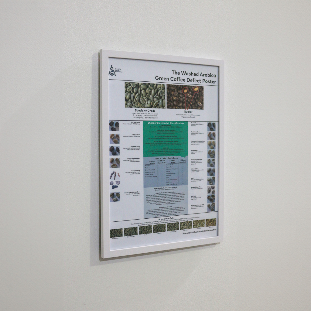 Poster : การจำแนกเมล็ดสารกาแฟบกพร่อง [Washed Arabica Green Coffee ...