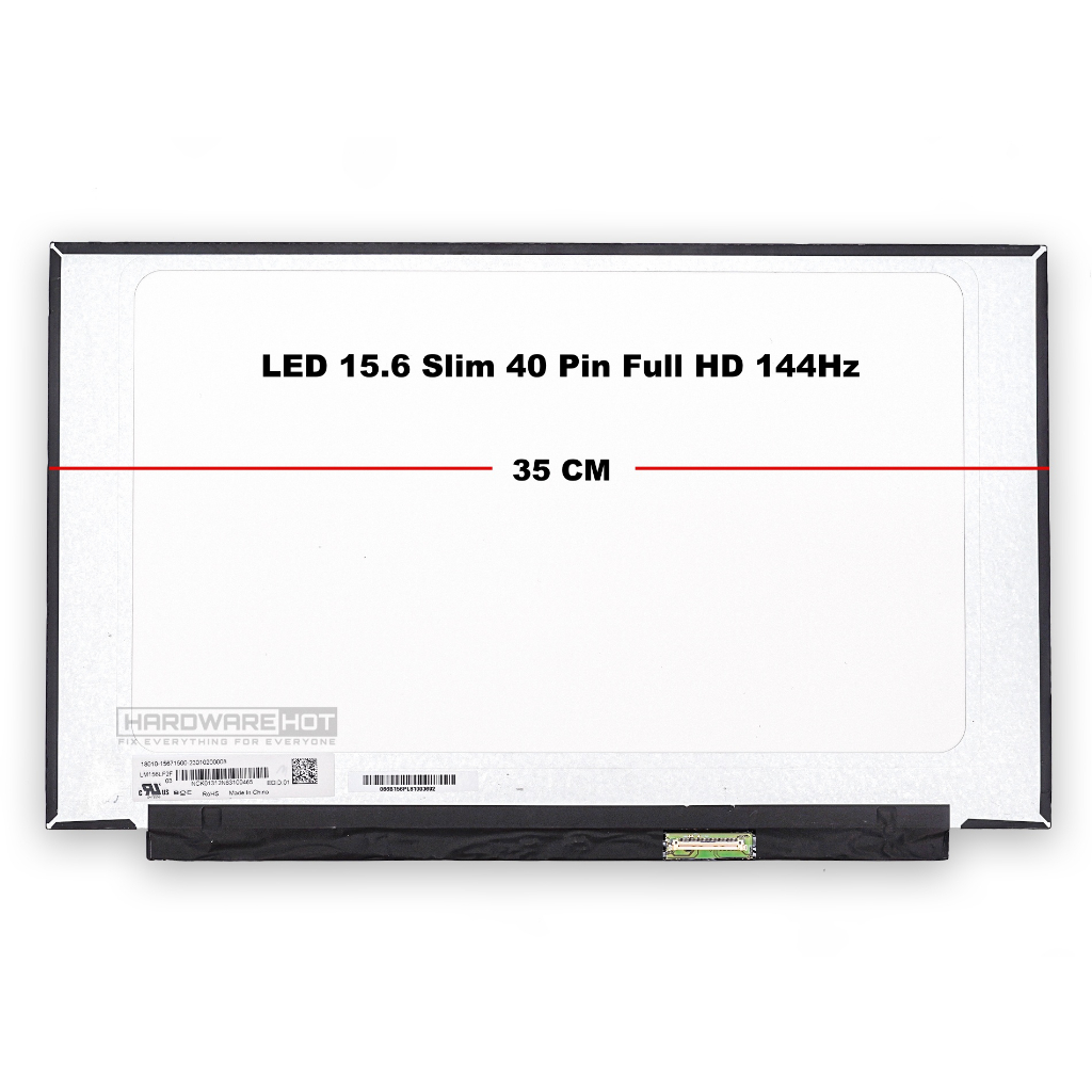 จอโน๊ตบุ๊ค LED 15.6 นิ้ว SLIM FULL HD 1920*1080 IPS 144HZ 40 PIN ...