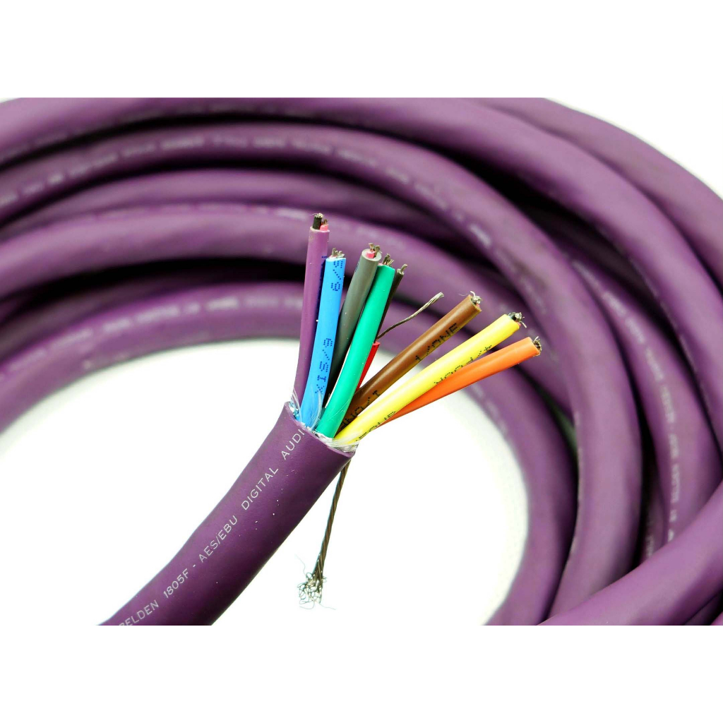 Belden 1805F Multi-Conductor 8-Pair AES/EBU Digital Audio Cable ราคา/1 ...