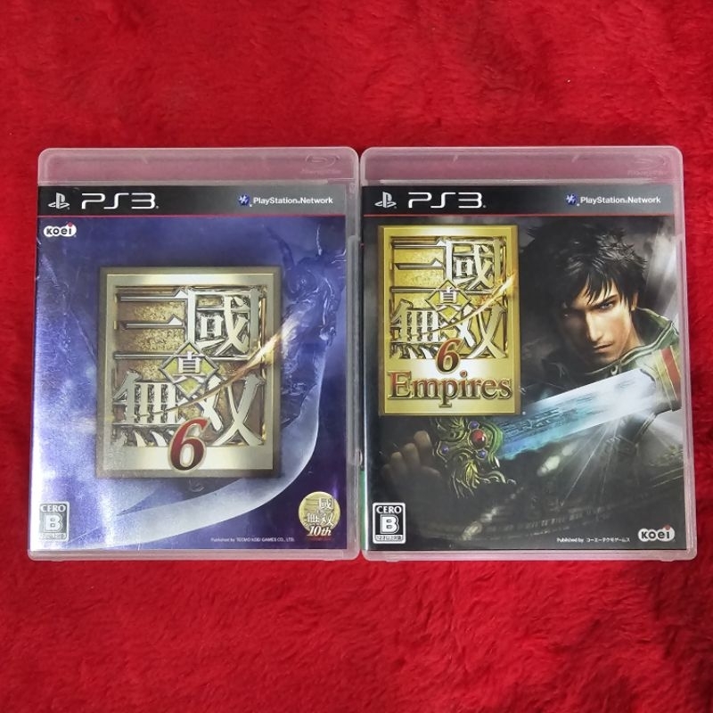 แผ่นแท้ PS3 Shin Sangoku Musou 6/6 Empires Dynasty Warriors 6 (BLJM ...
