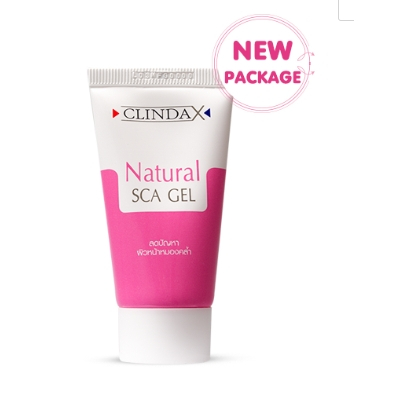 ClindaX Natural Sca Gel 10 g. เจลปรับสภาพผิว 21541 | Shopee Thailand