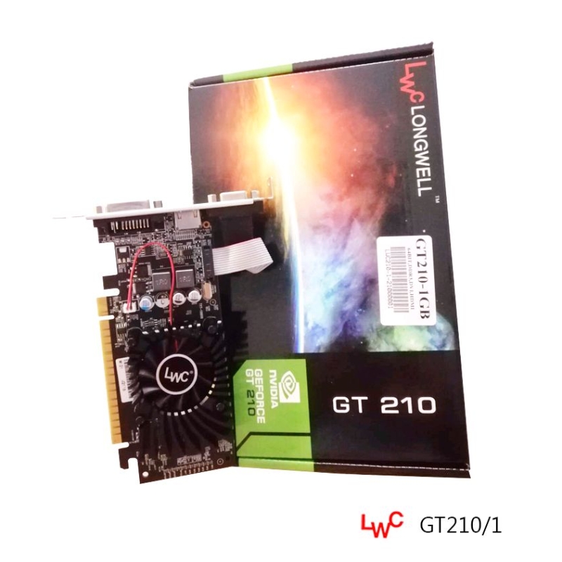 VGA GT210 1GB DDR3 การ์ดจอ LWC (LONGWELL) | Shopee Thailand