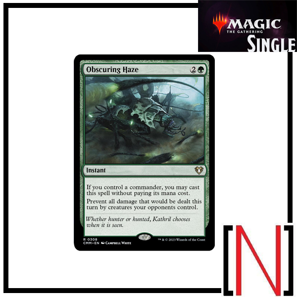 [MTG][Single][CMM] Obscuring Haze ระดับ Rare [ภาษาอังกฤษ] | Shopee Thailand