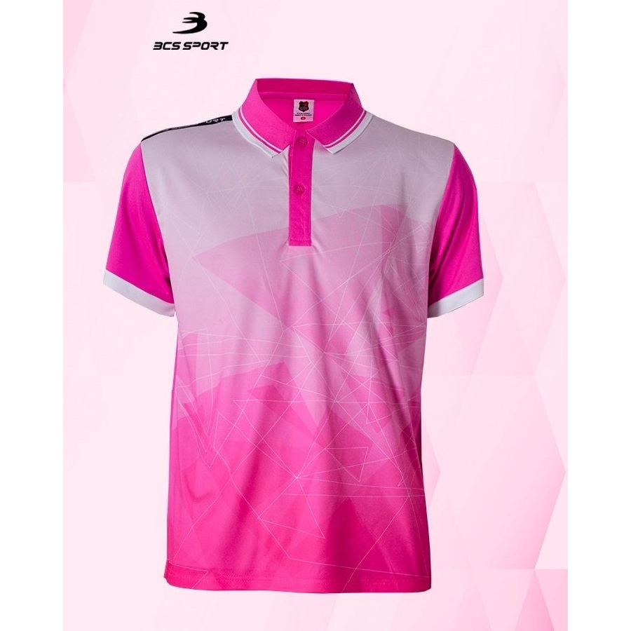 BCS เสื้อพิมพ์ลายคอปก คอโปโล J9006 | Shopee Thailand