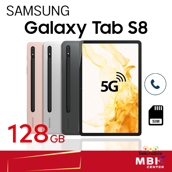 Samsung Galaxy Tab S8 128GB Sim สินค้าใหม่ เครื่องศูนย์ รับประกันศูนย์ ...