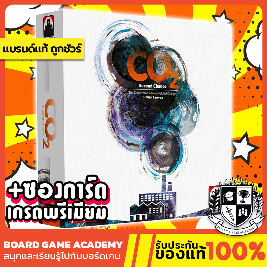 CO2 Second Chance : A Cooperative Game of Global Change (EN) Board Game ...