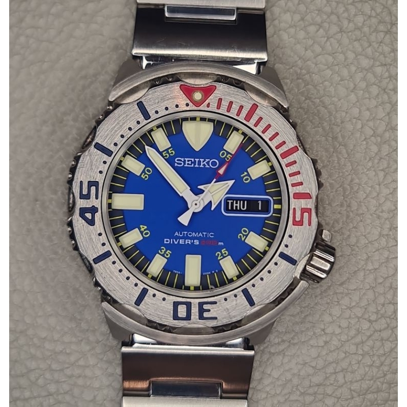Seiko Monster Blue SKZ213K1 Limited Edition Rare Item ปี05 | Shopee ...
