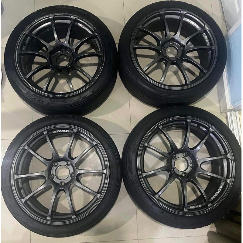 ADVAN RZ แท้ ขอบ18 5รู114 พร้อมยาง | Shopee Thailand
