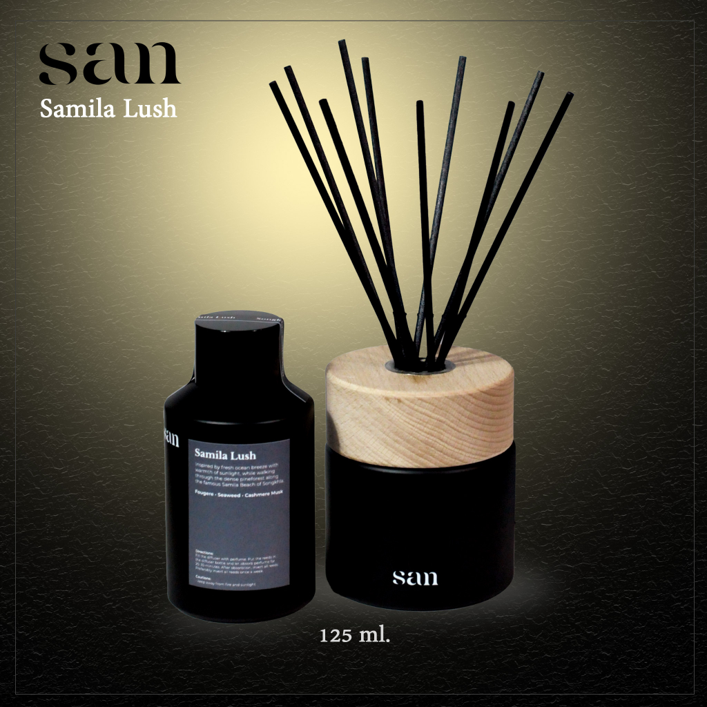 Reed Diffuser ก้านหอมกระจายกลิ่น 125 มิลลิลิตร กลิ่น Samila Lush ...