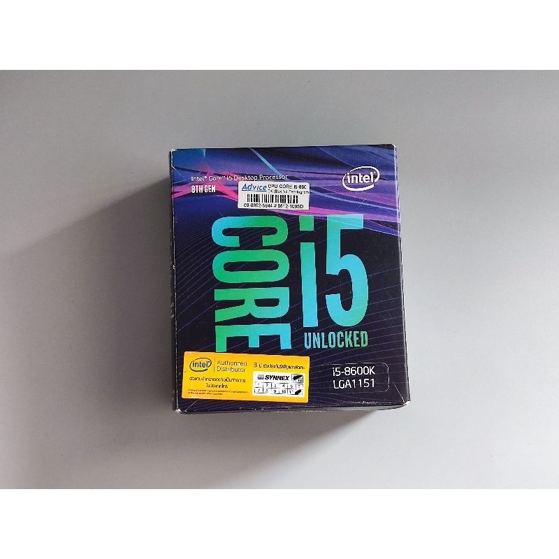CPU i5 8600k ( socket1151 gen8 ) | Shopee Thailand