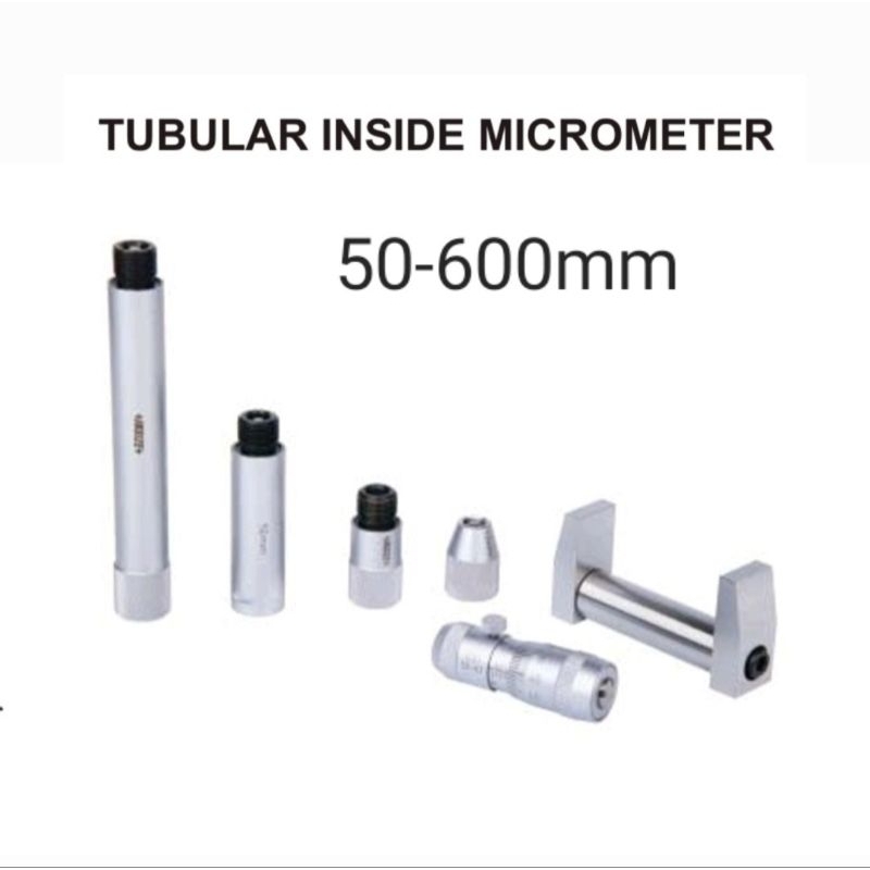 ไมโครมิเตอร์วัดใน 50-600mm Tubular Inside Micrometer INSIZE รุ่น 3222 ...