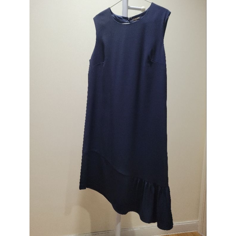 ESPADA dress สีกรมท่า size L สภาพ 80% | Shopee Thailand