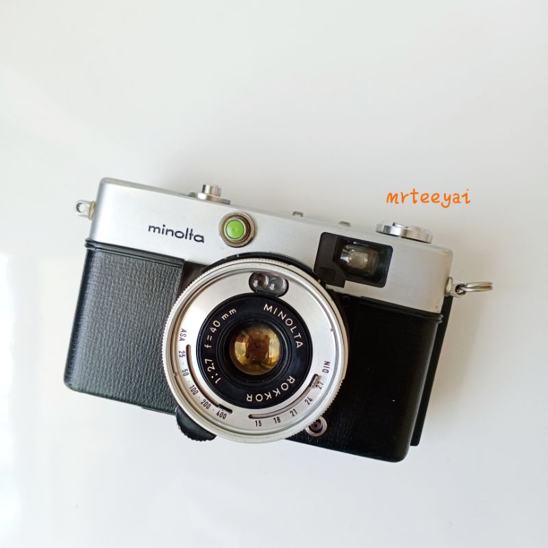 กล้องฟิล์ม Minolta Hi-Matic C งานตั้งโชว์ งานพร๊อบ | Shopee Thailand
