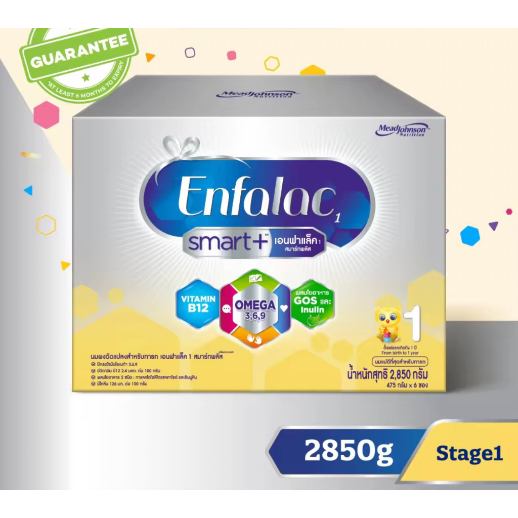 Enfalac Smart สูตร 1 ขนาด 2850 กรัม | Shopee Thailand
