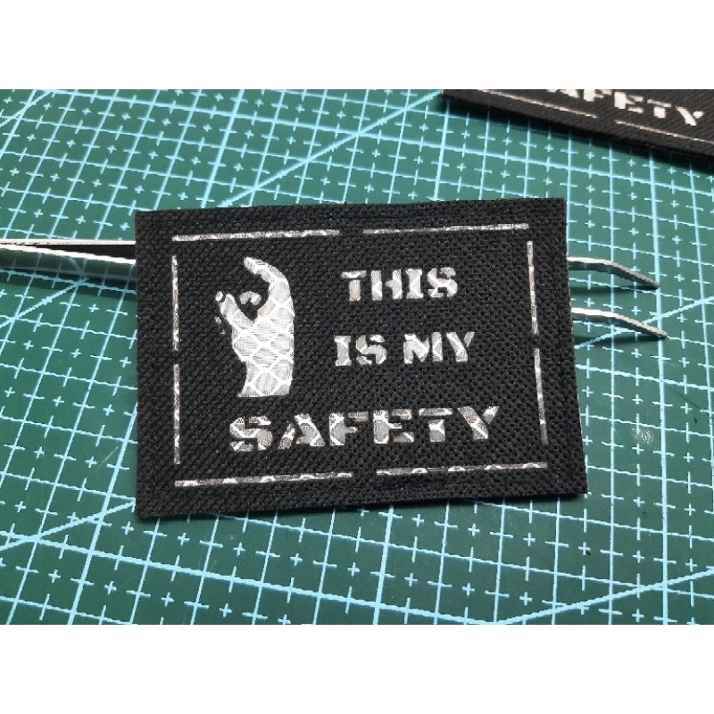 ป้าย THIS IS MY SAFETY ขนาด 5×8 cm | Shopee Thailand