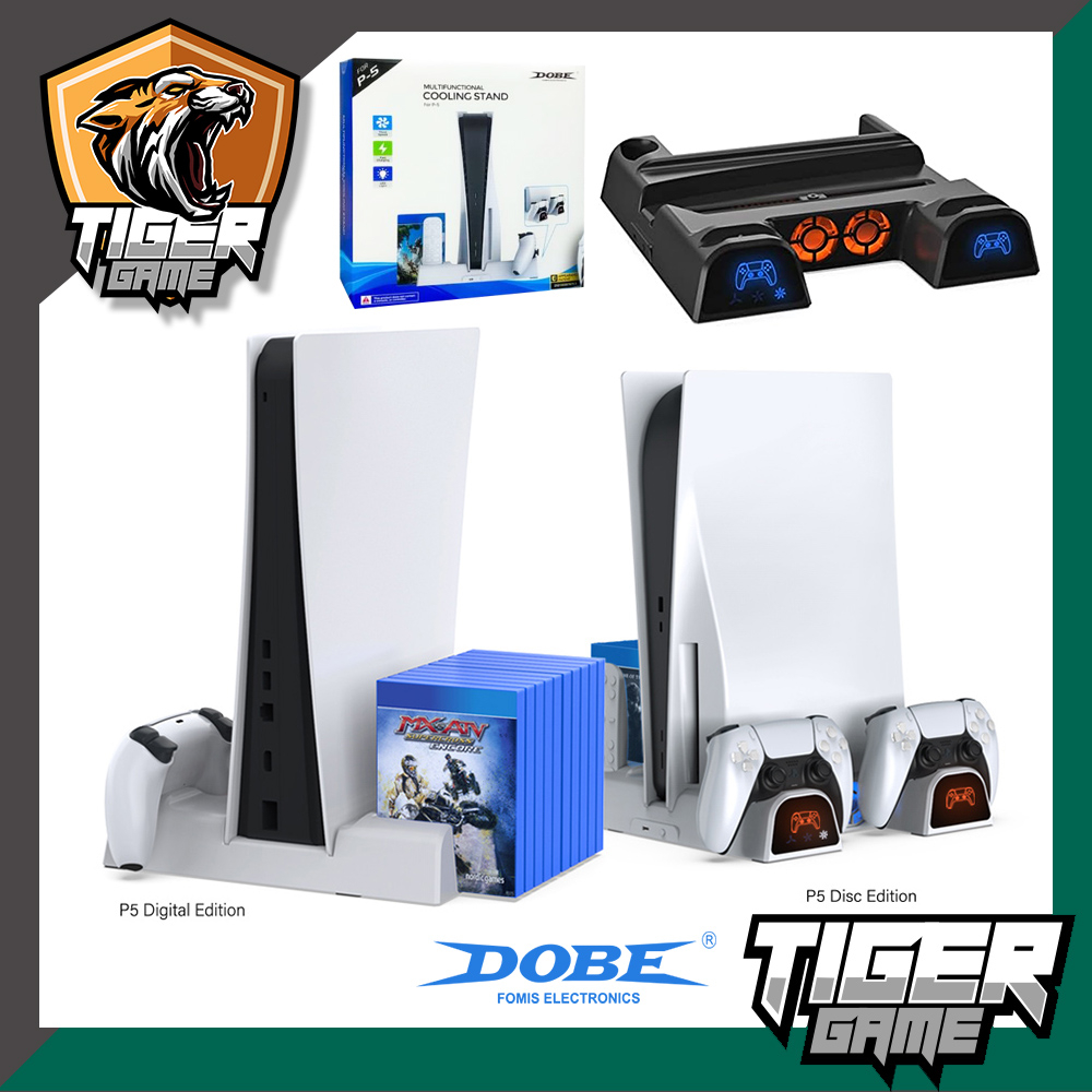 ขาตั้ง Dobe PS5 Multifunctional Cooling Stand (TP5-1511)(ขาตั้ง PS5 ...