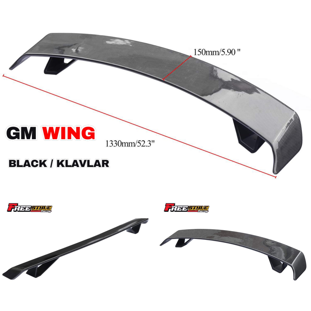 🔥ส่งไวจริง🔥สปอยเลอร์GM WING ติดได้ทุกรุ่น งานพลาสติกสวยทนแดดทนฝน ใช้งาน ...