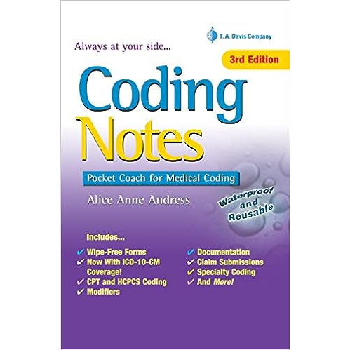 Coding Notes : Pocket Coach for Medical Coding (Spiral-Bound) ISBN ...